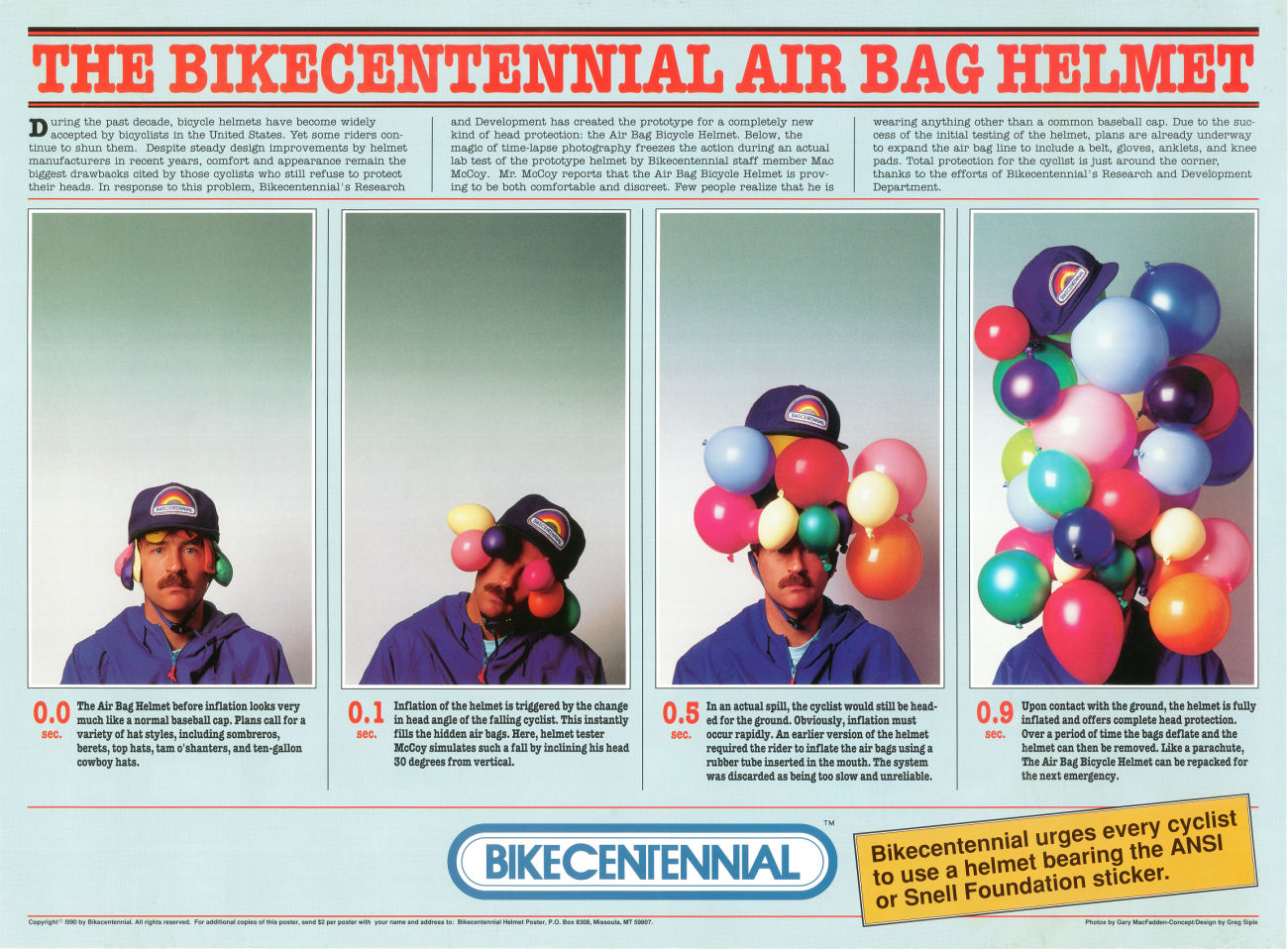 Air bag helmet demo – SheldonBrownBlog